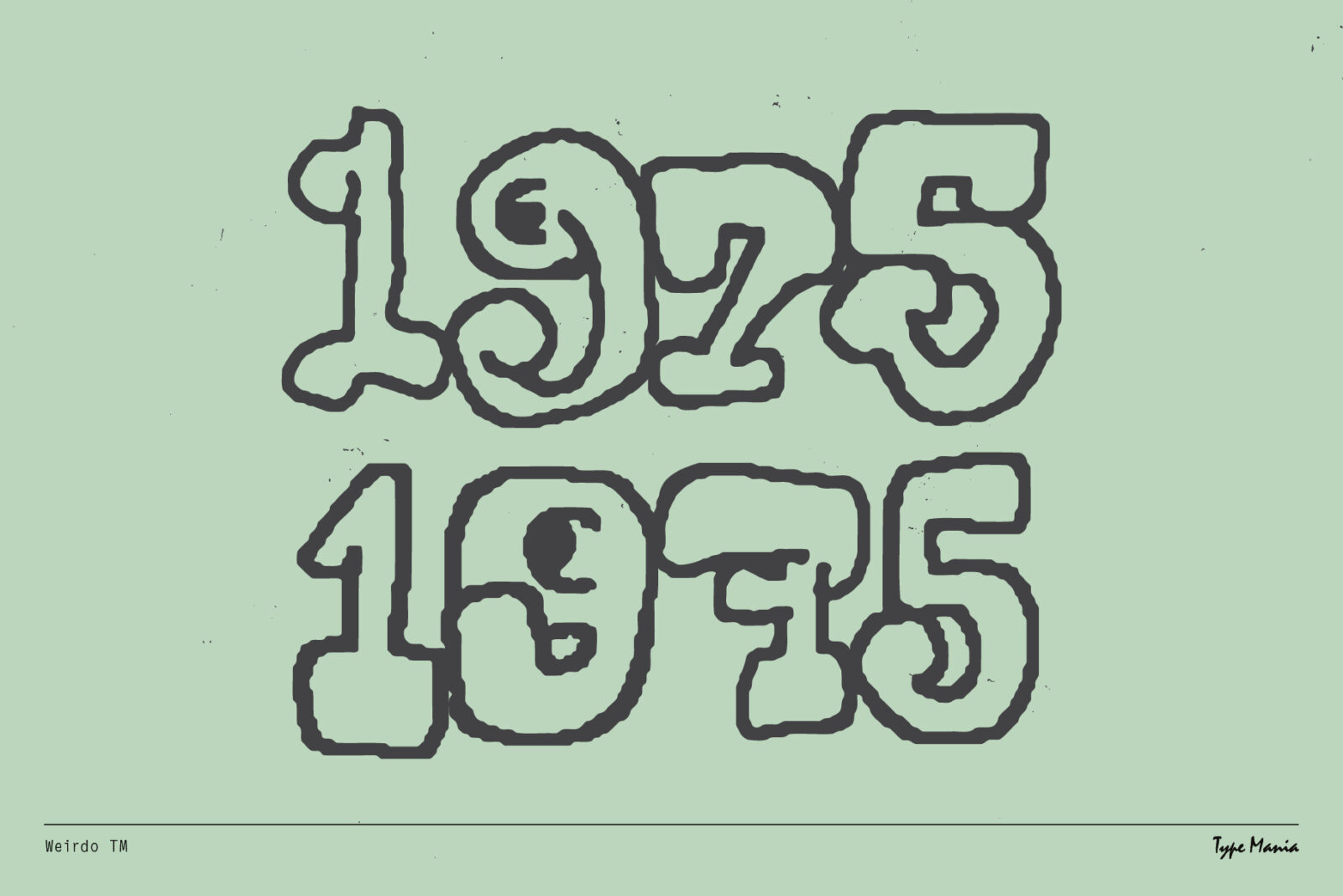 Weirdo TM, Handwritten Font | Supply.Family