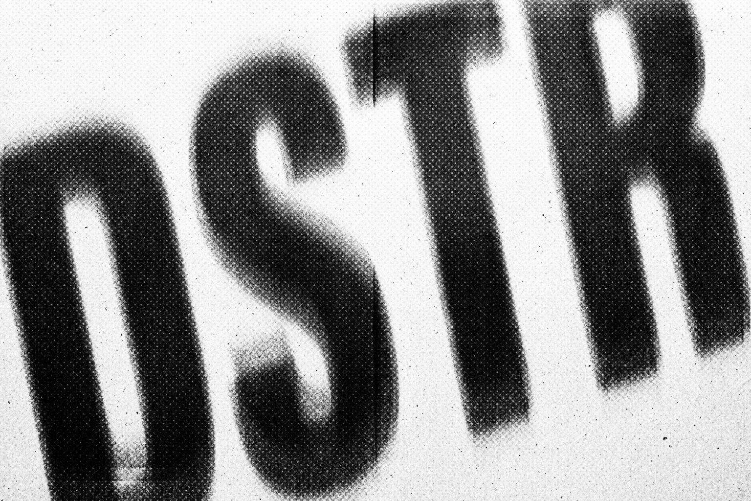 Distortion Halftone Text & Graphic Effect, Photoshop Effect Graphic | Supply.Family