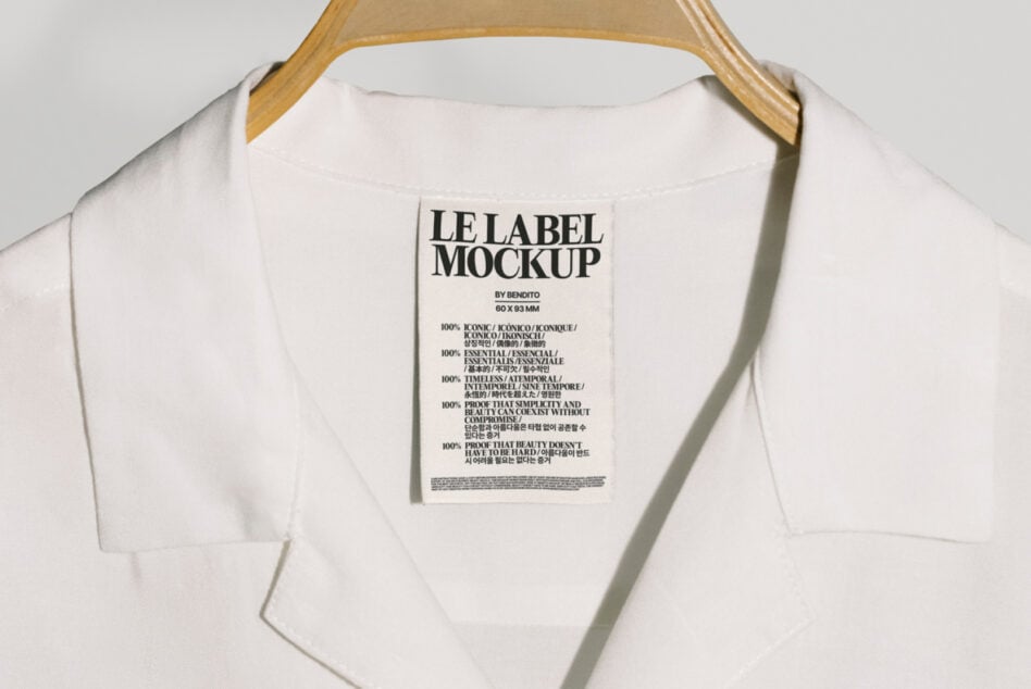 Le Label LB25W12 Mockup, Apparel Mockup | Supply.Family