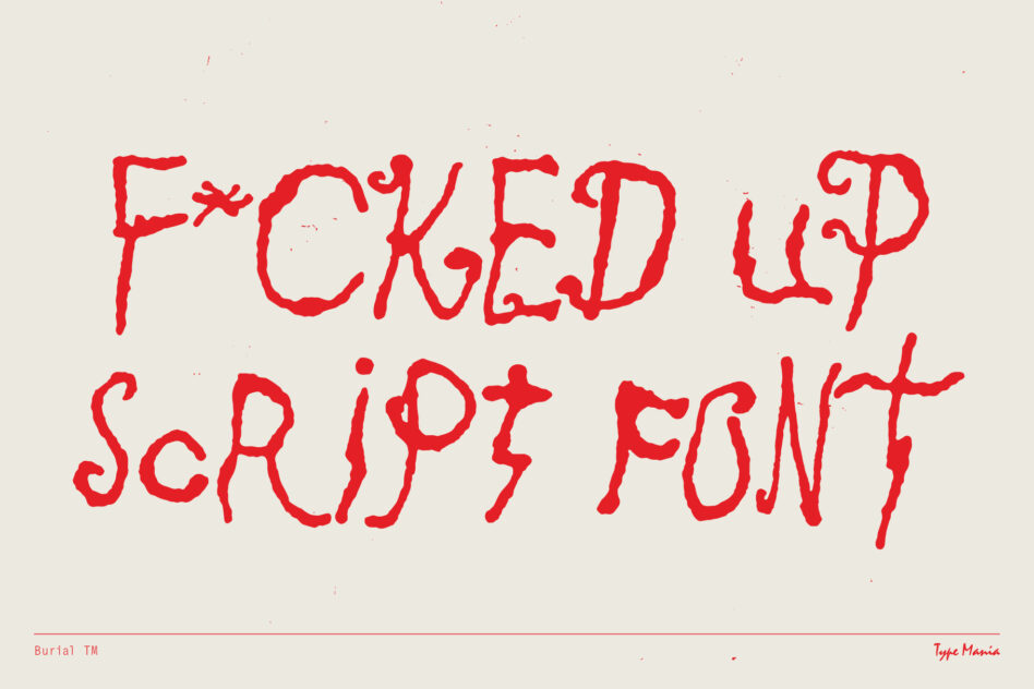 Burial TM, Handwritten Font | Supply.Family