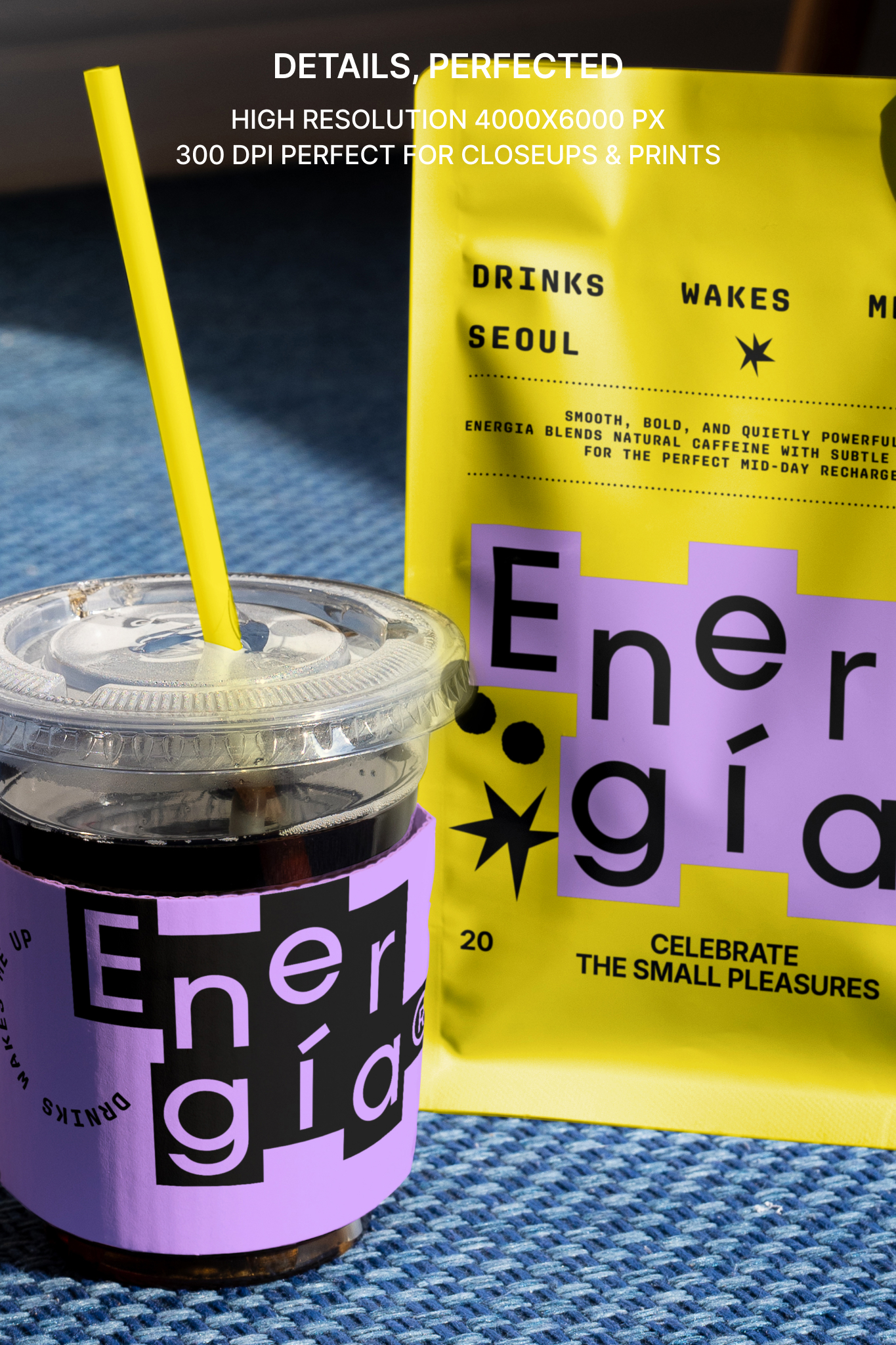 S#3 NRG Coffee Bag 02 Mockup, Object Mockup | Supply.Family