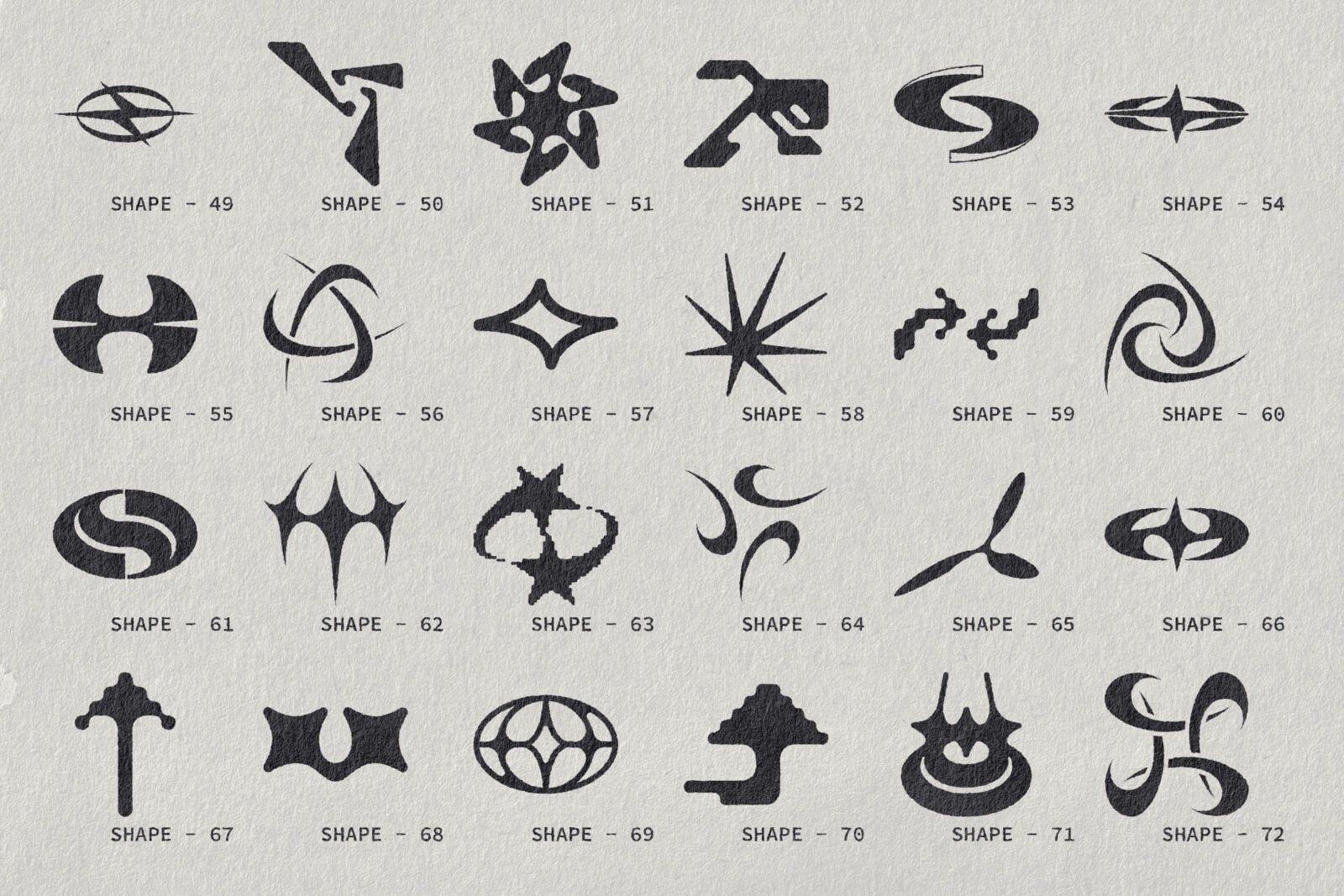 CyberForm Shapes Collection, Vector Graphic | Supply.Family