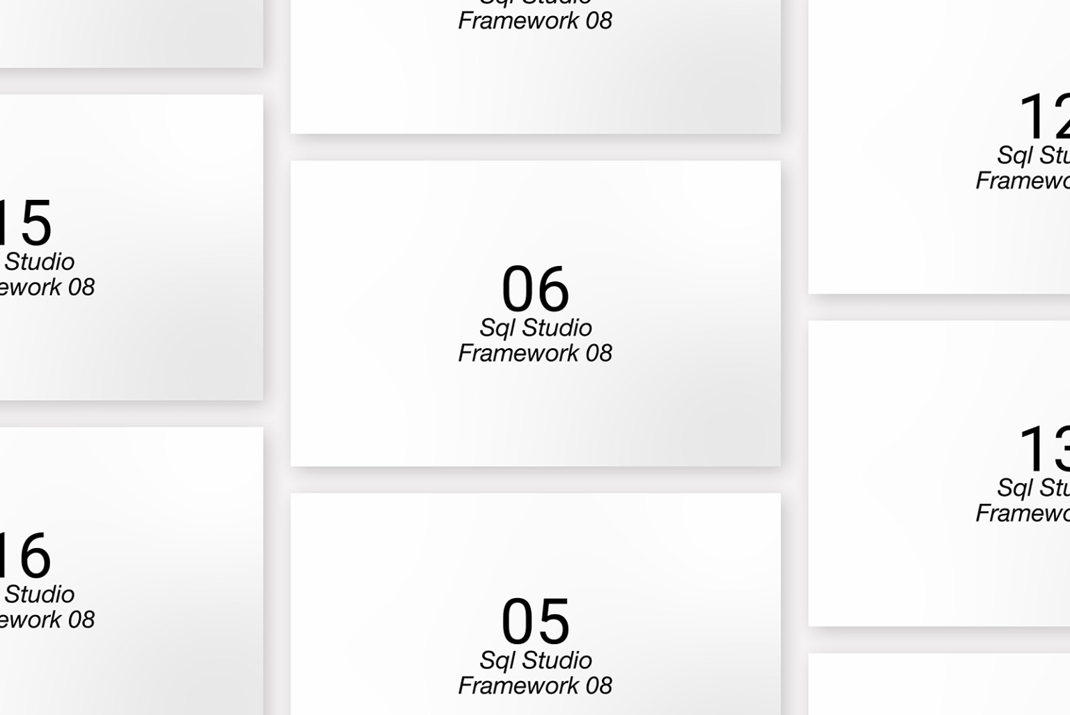 Framework 07, Motion More | Supply.Family