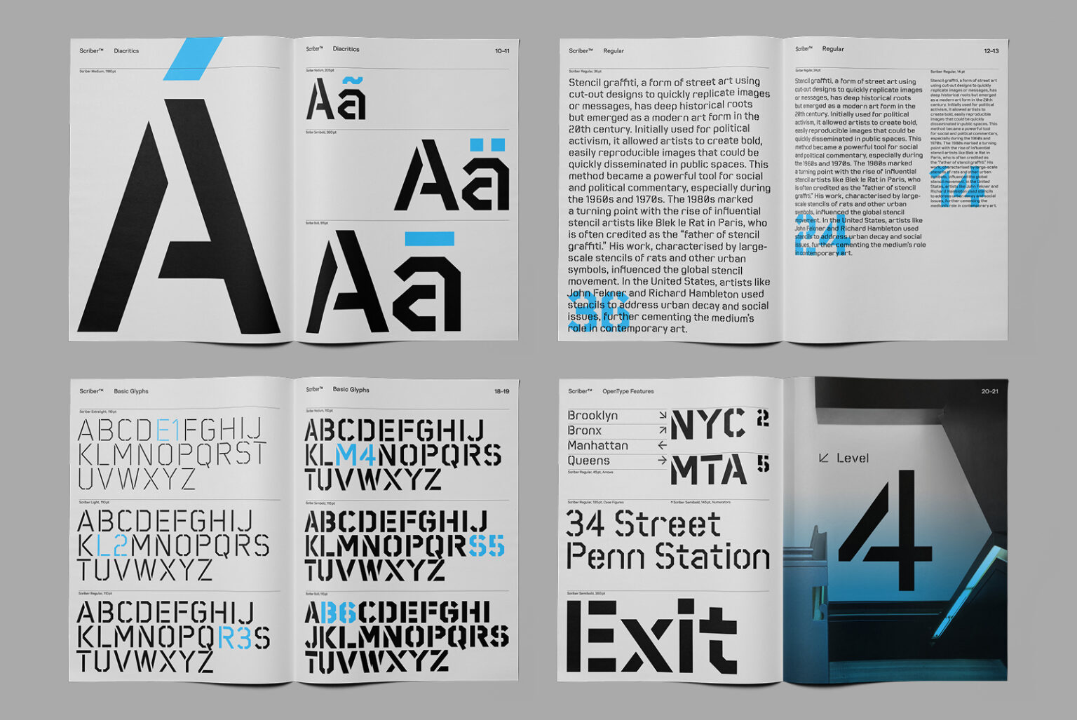 Scriber, Display Font | Supply.Family