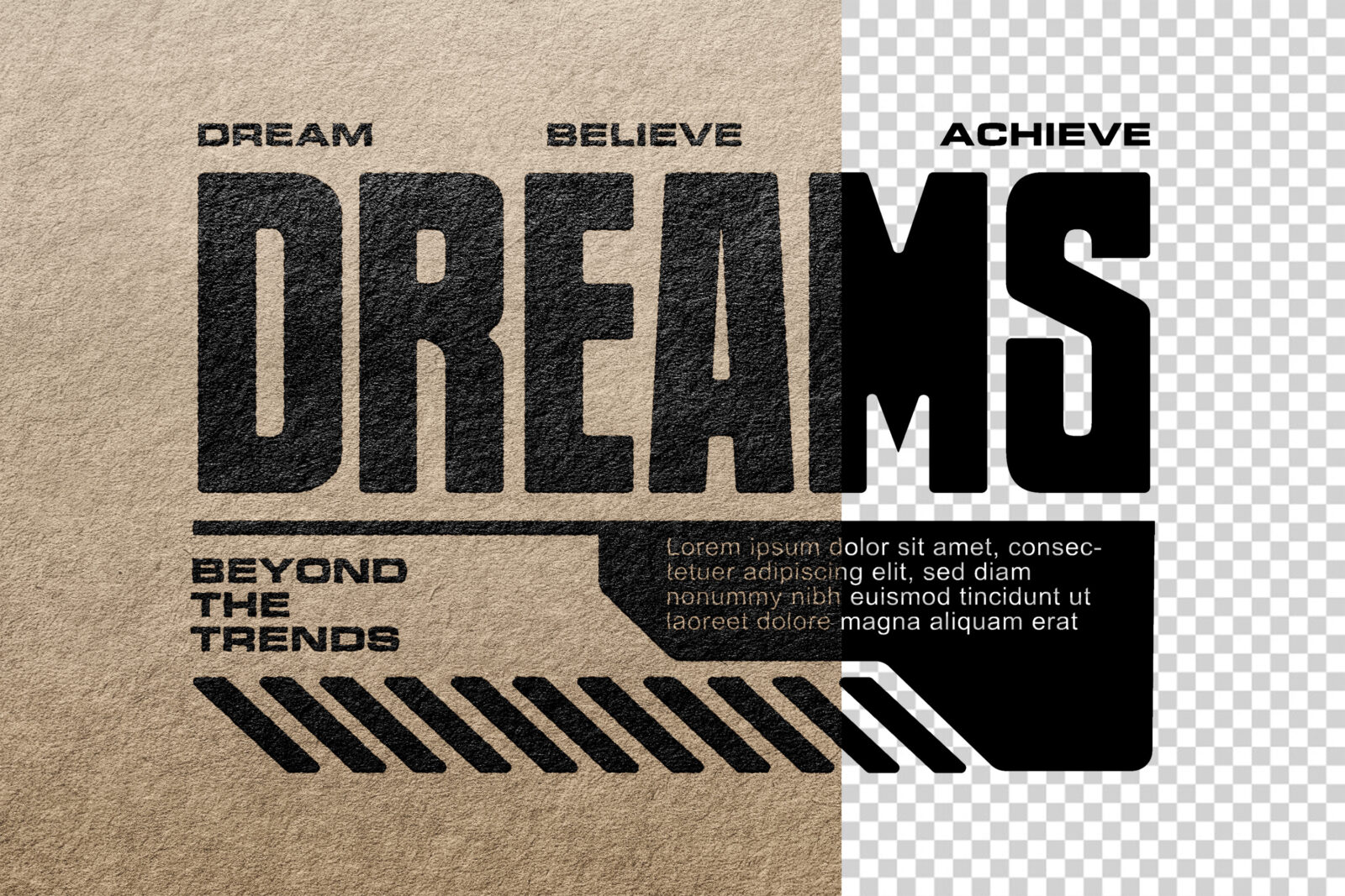 Craft Paper Textures Effect, Photoshop Effect Graphic | Supply.Family