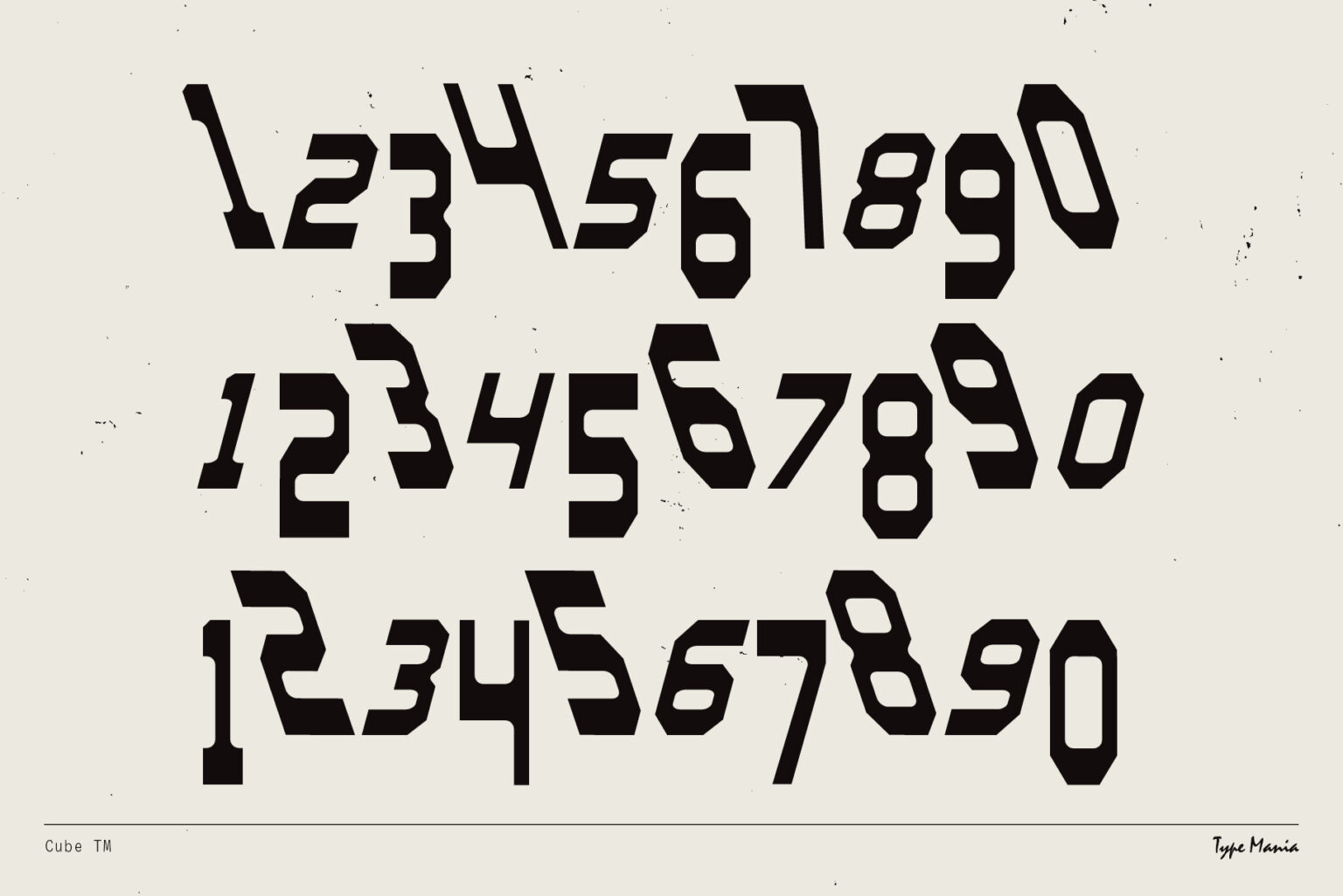 Cube TM, Sans Serif Font | Supply.Family