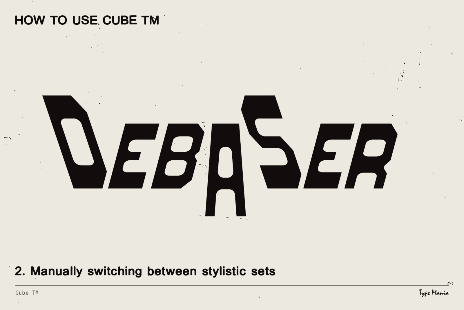 Cube TM, Sans Serif Font | Supply.Family