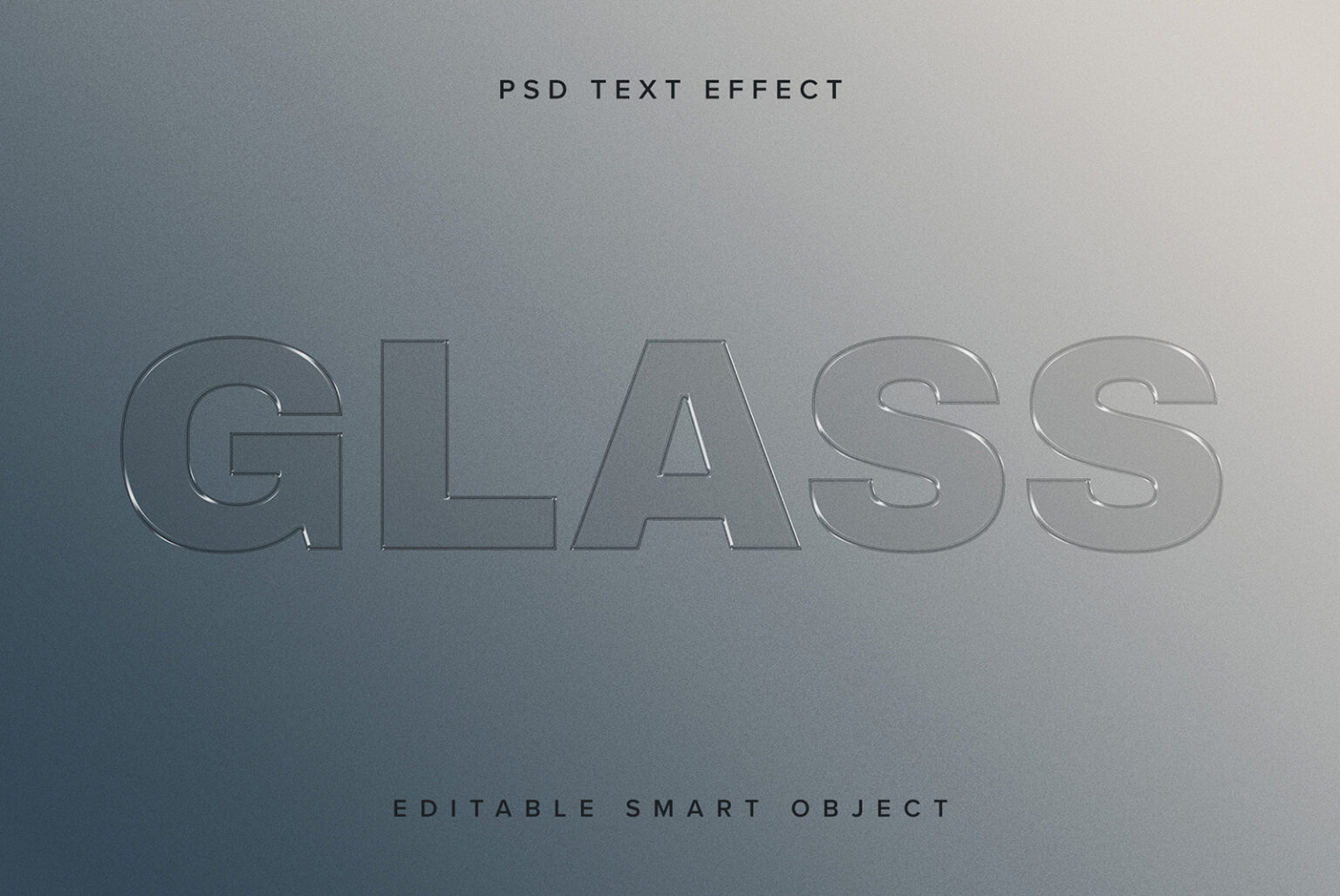 Hazy Bad Scan Text Effect Mockup, Texture Graphic | Supply.Family