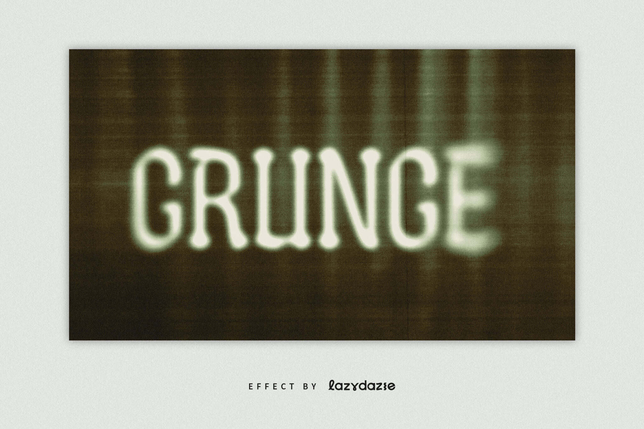 Hazy Bad Scan Text Effect Mockup, Texture Graphic | Supply.Family