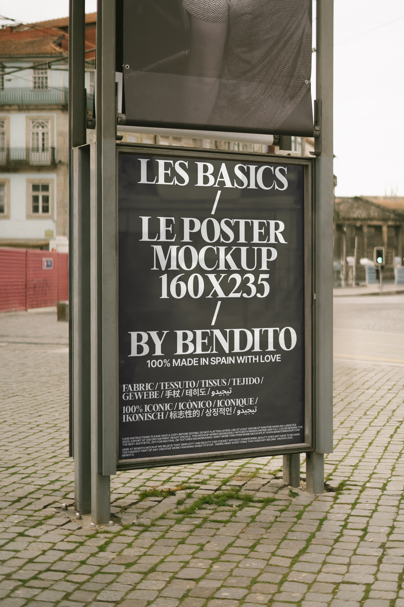 Le Poster LB25W19 Mockup, Poster Mockup | Supply.Family