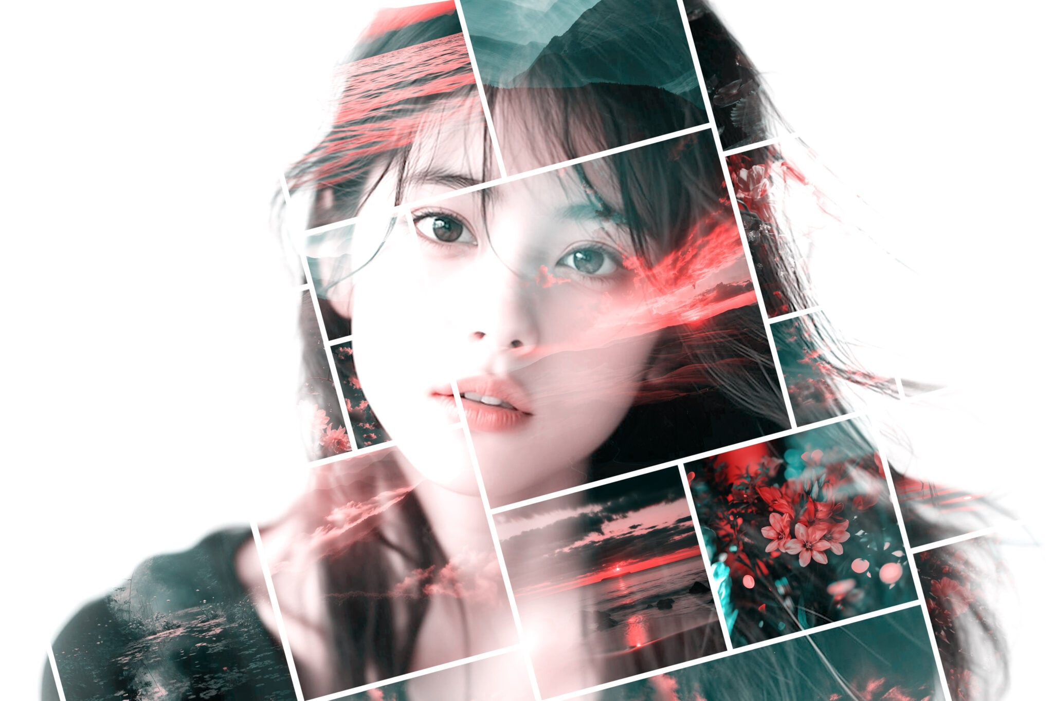 Double Exposure Collage Effect, Photoshop Effect Graphic | Supply.Family