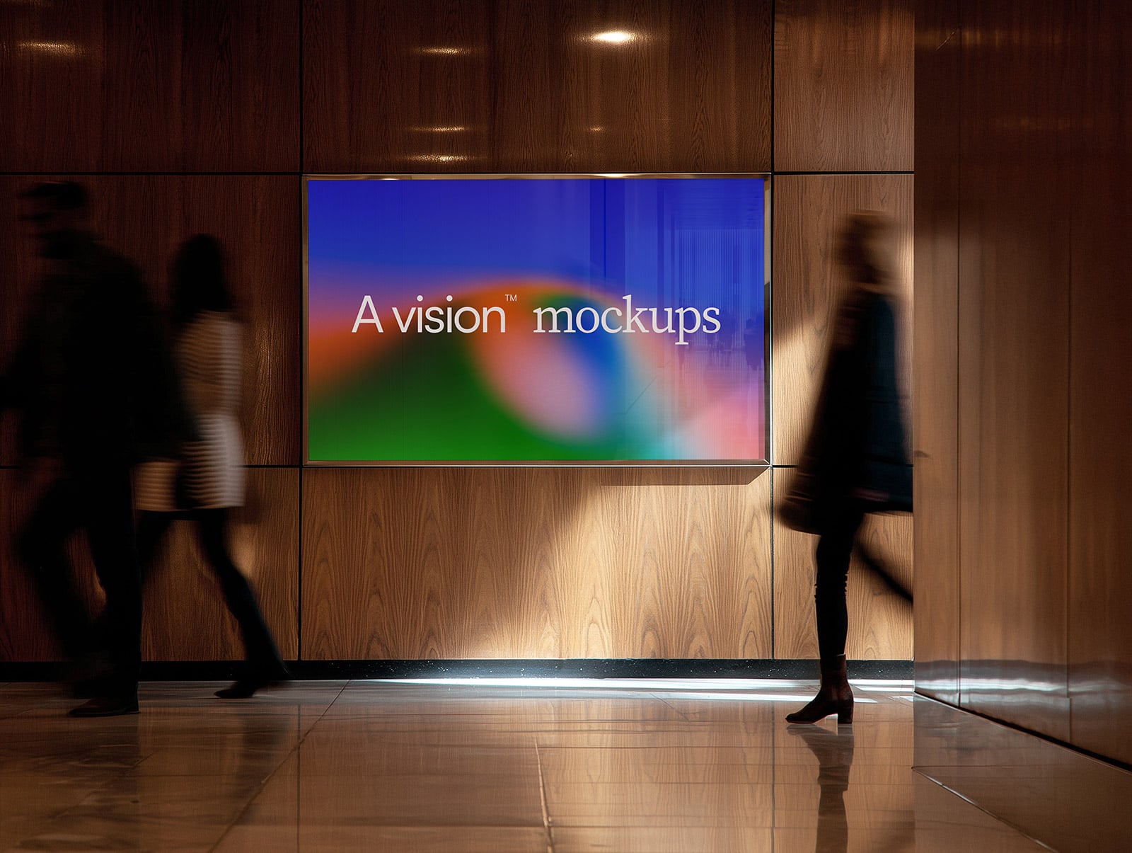 Office screen 2, Large Screen Mockup | Supply.Family