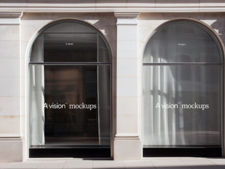 Storefront 3, Outdoor Mockup | Supply.Family