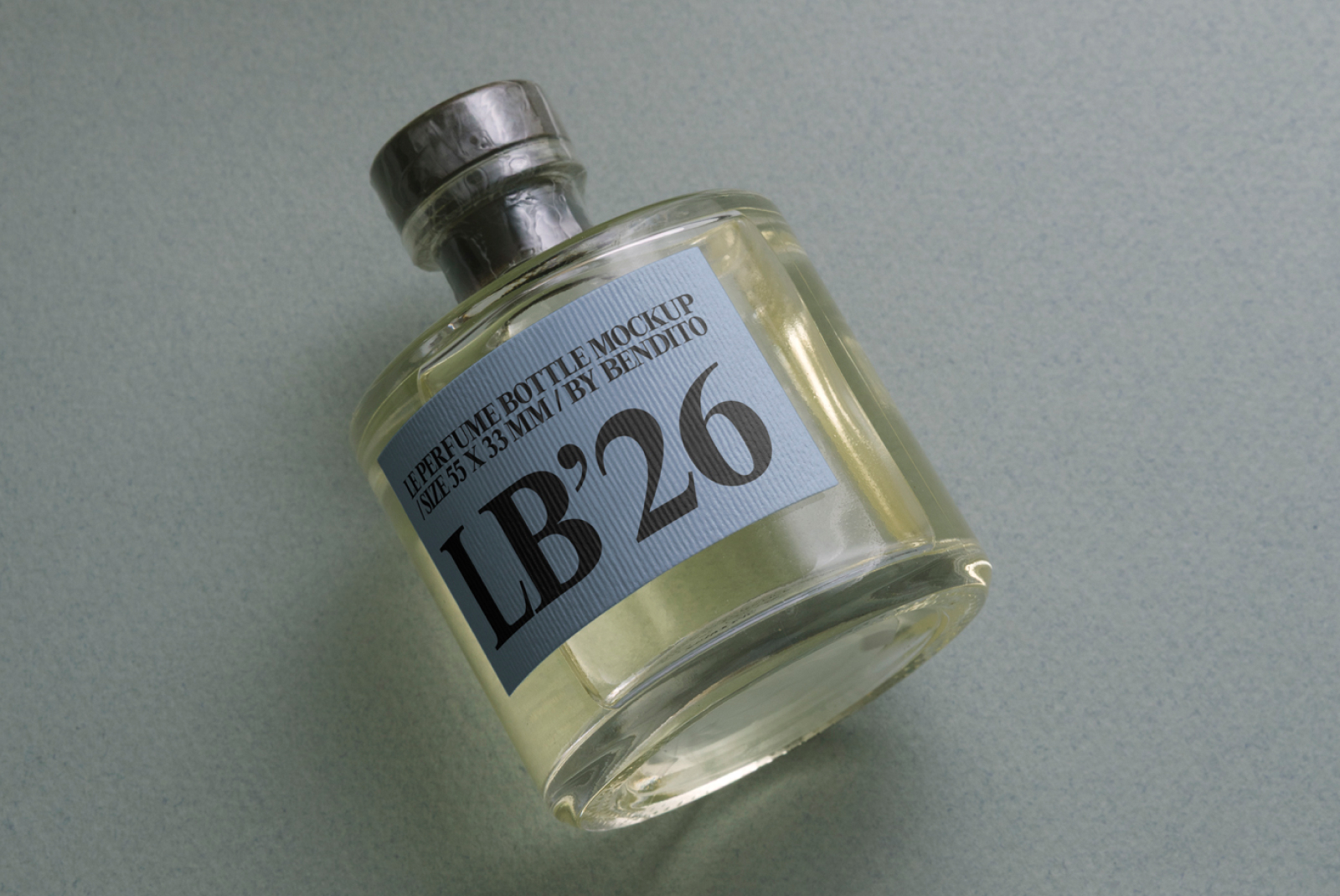 Le Perfume Bottle LB25W26 Mockup, Packaging Mockup | Supply.Family