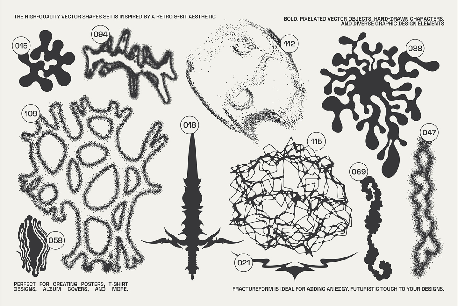 FractureForm Graphic Pack, Vector Graphic | Supply.Family