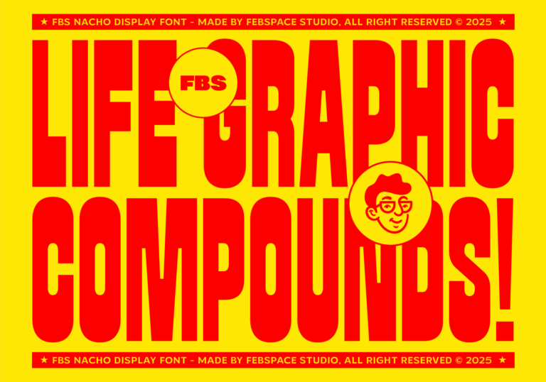 NACHO, Sans Serif Font | Supply.Family