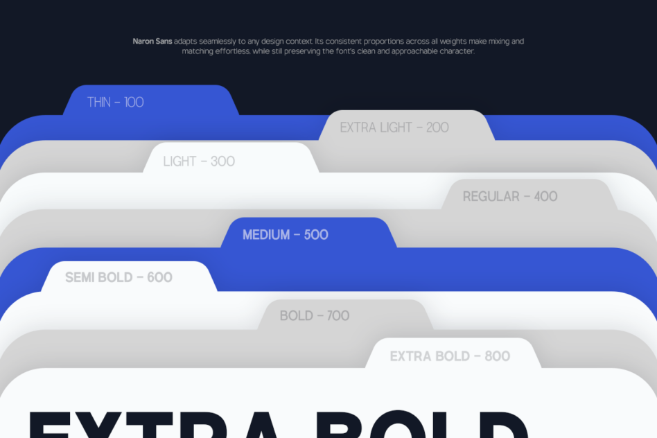 TRT Naron, Sans Serif Font | Supply.Family