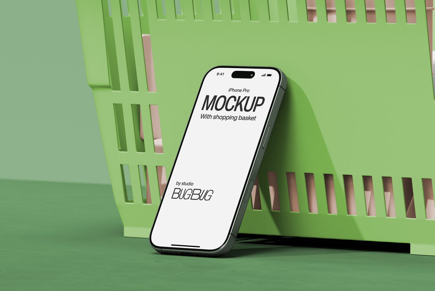 iPhone 14 Pro with Shadow Mockup, Tech Mockup | Supply.Family