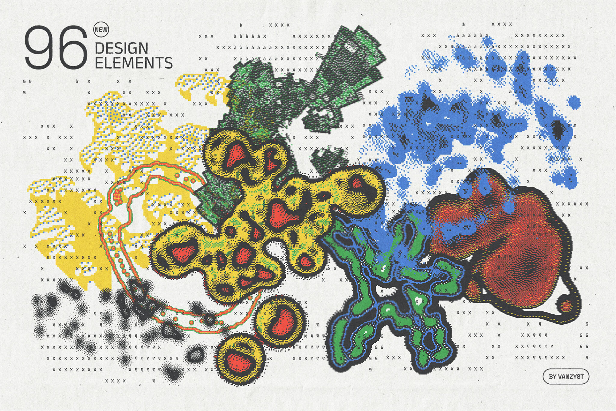 Color Disruptions, Vector Graphic | Supply.Family