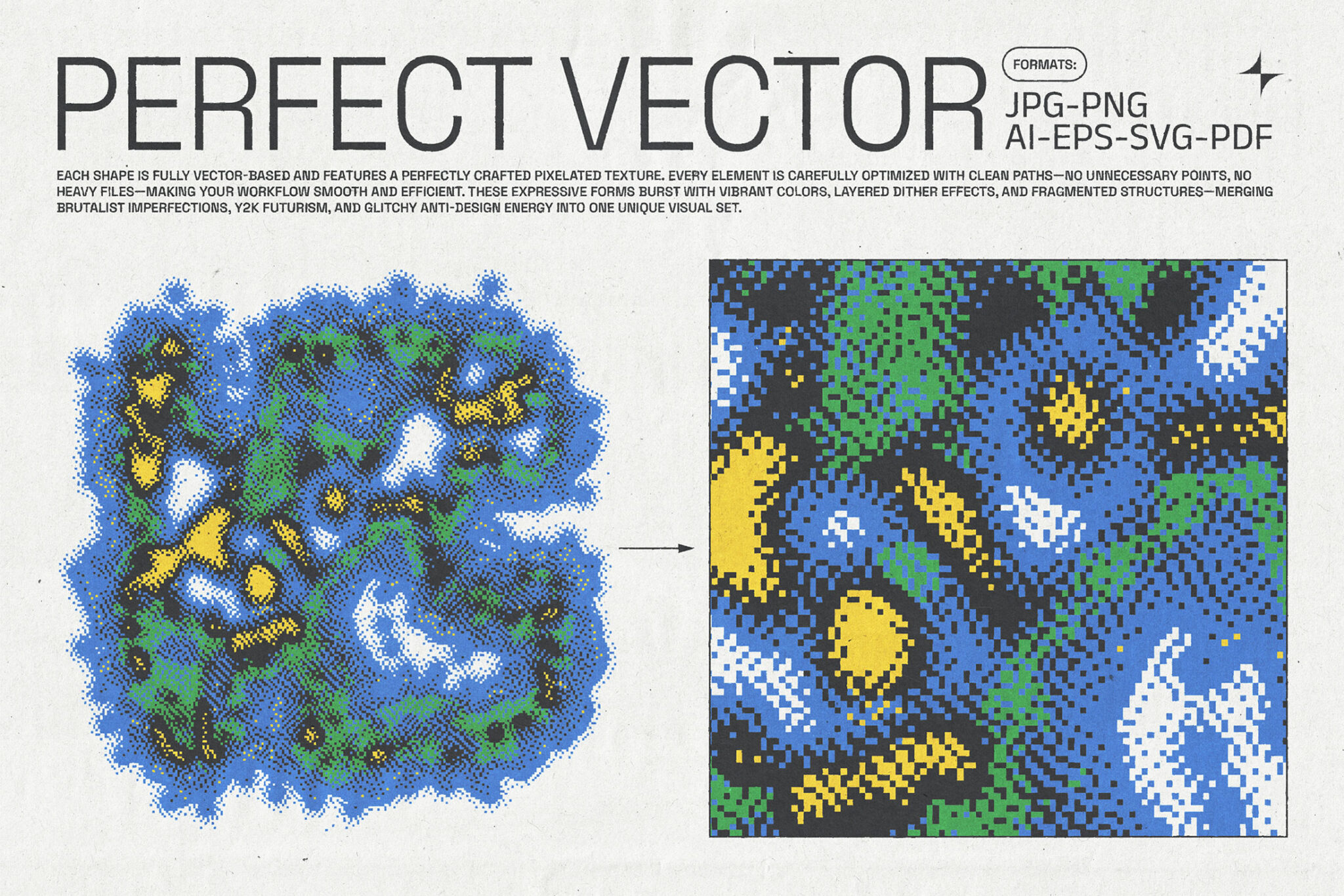 Color Disruptions, Vector Graphic | Supply.Family