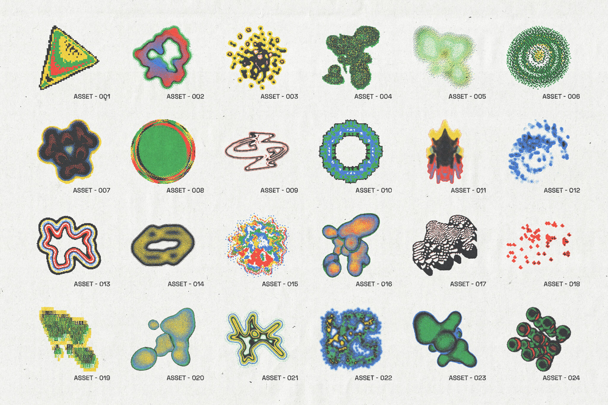 Color Disruptions, Vector Graphic | Supply.Family
