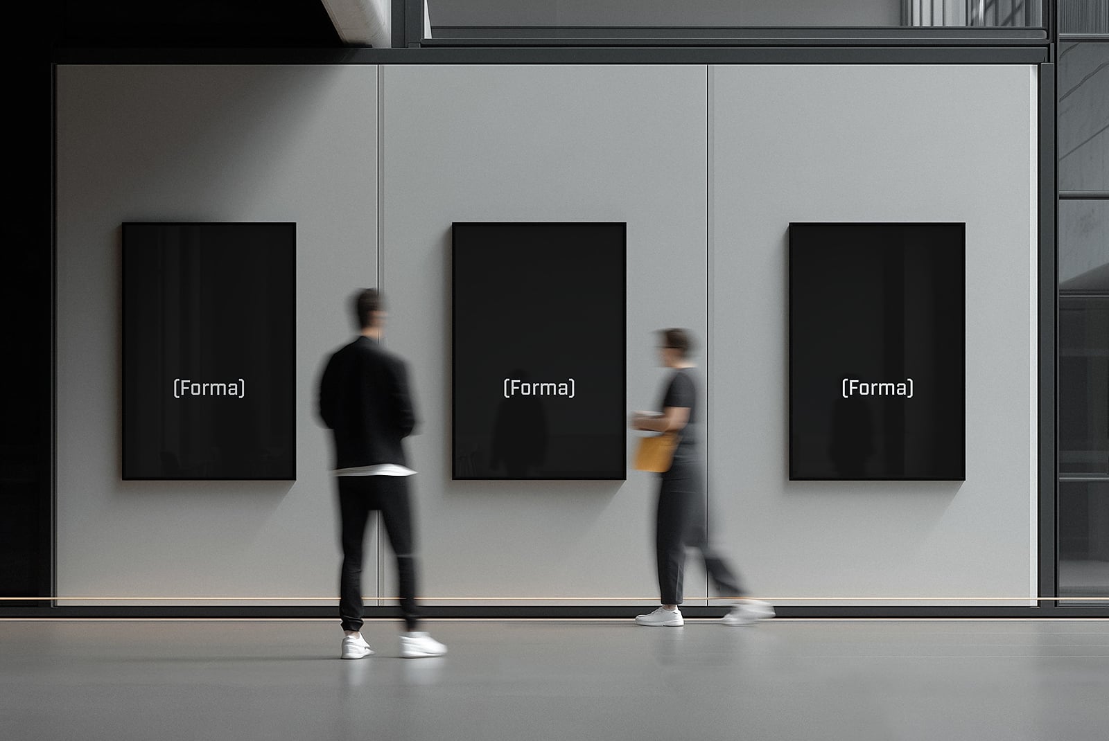 Forma – Interior Screens – 01, Large Screen Mockup | Supply.Family