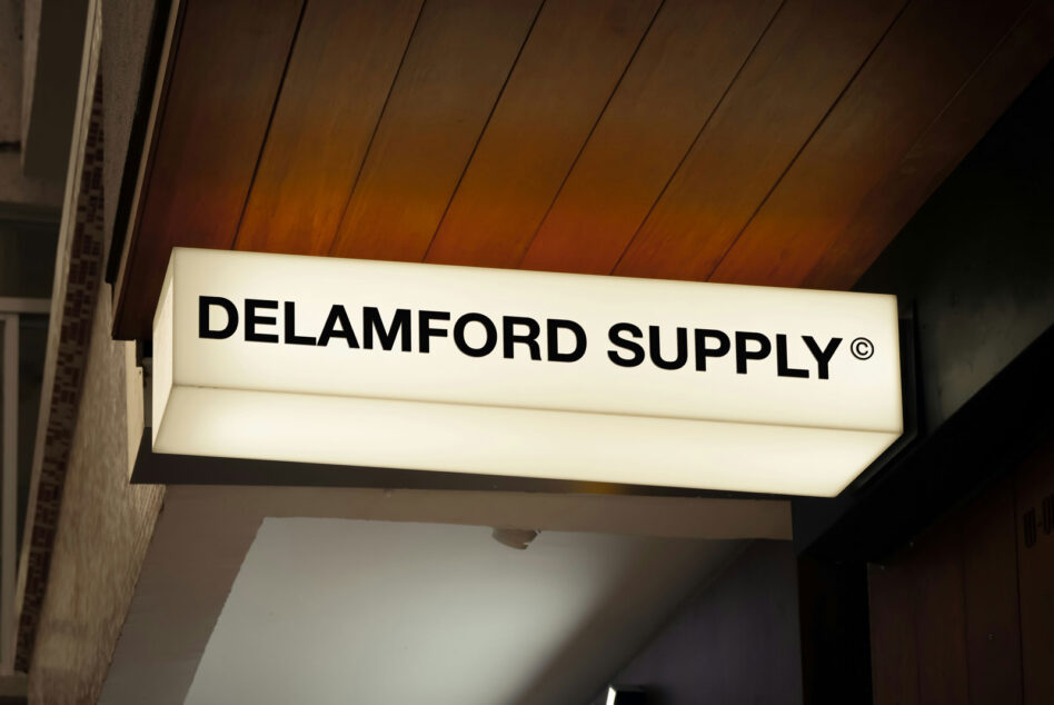 Lightbox Mockup — Outdoor Sign, Object Mockup | Supply.Family