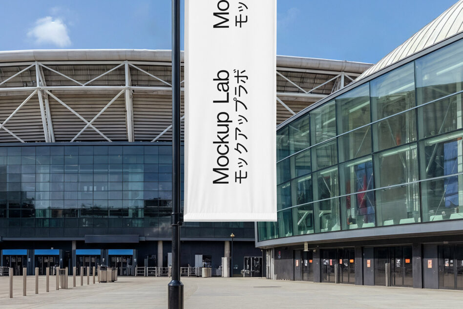 Flag 03ML Mockup, Object Mockup | Supply.Family