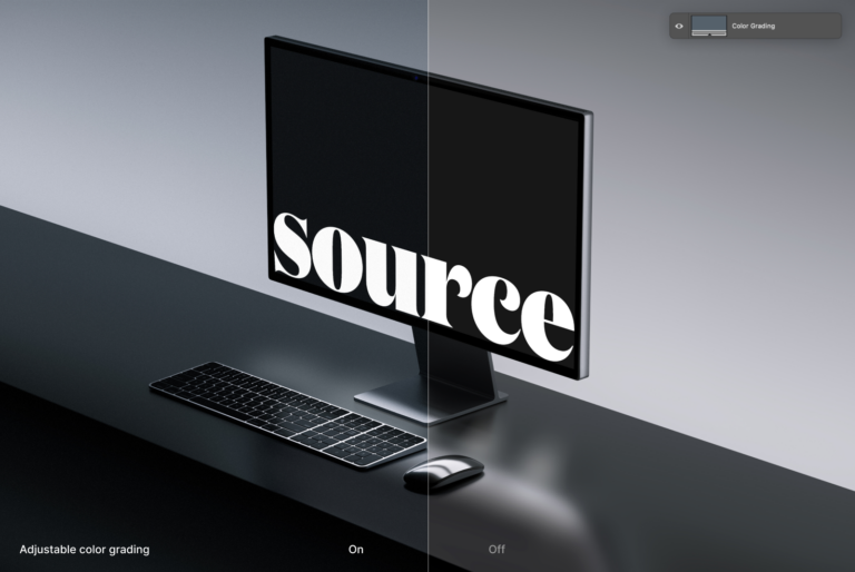 Essential Studio Display 03, Tech Mockup | Supply.Family