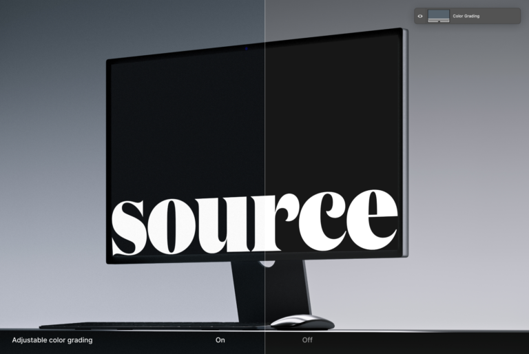 Essential Studio Display 02, Tech Mockup | Supply.Family
