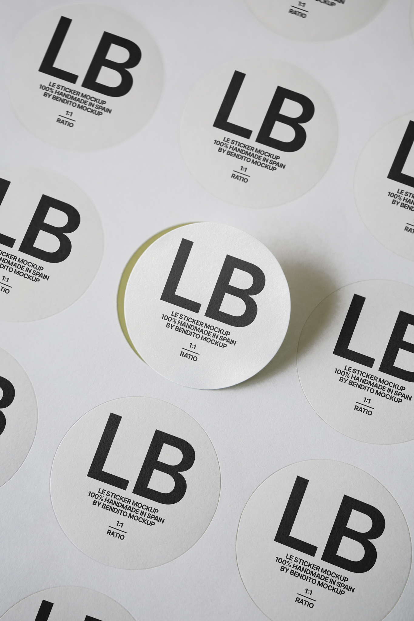 Le Sticker LB25W35 Mockup, Print Mockup | Supply.Family