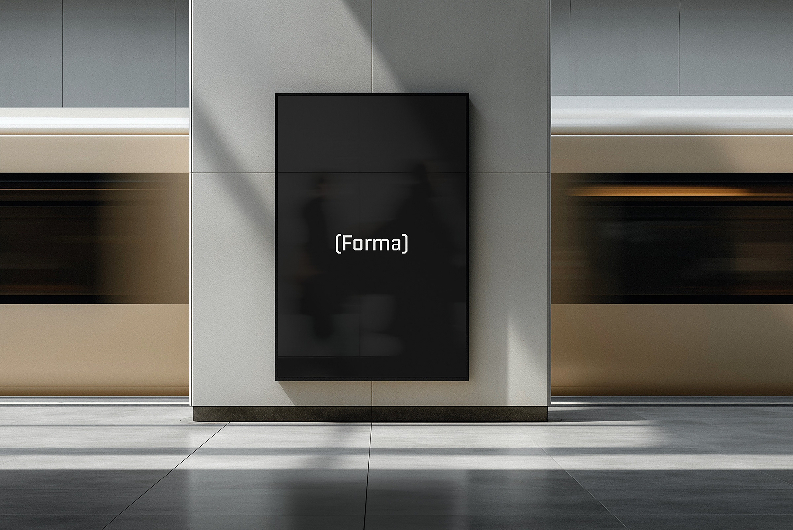 Forma – Station Screen – 07, Large Screen Mockup | Supply.Family