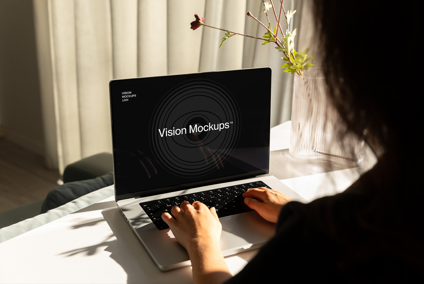 Vision S004 – Herras Banner Mockup, Outdoor Mockup | Supply.Family