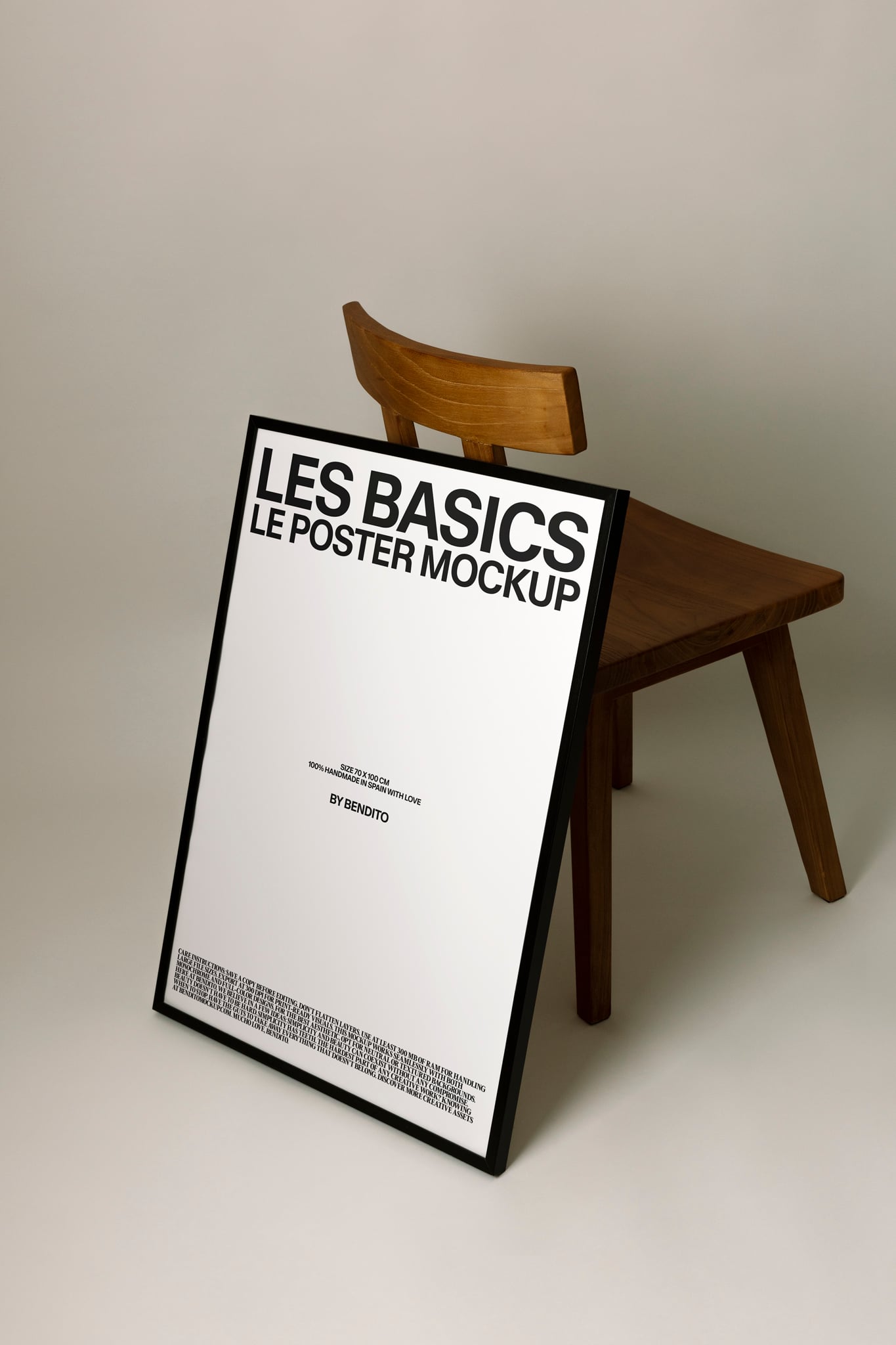 Le Poster LB26W0702 Mockup, Poster Mockup | Supply.Family